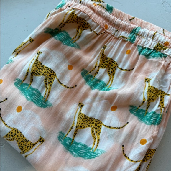 Anthropologie | Intimates & Sleepwear | Anthro Leopard Print Pajama ...